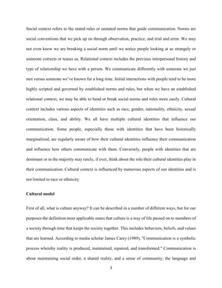the two models of the communication process | DOCX