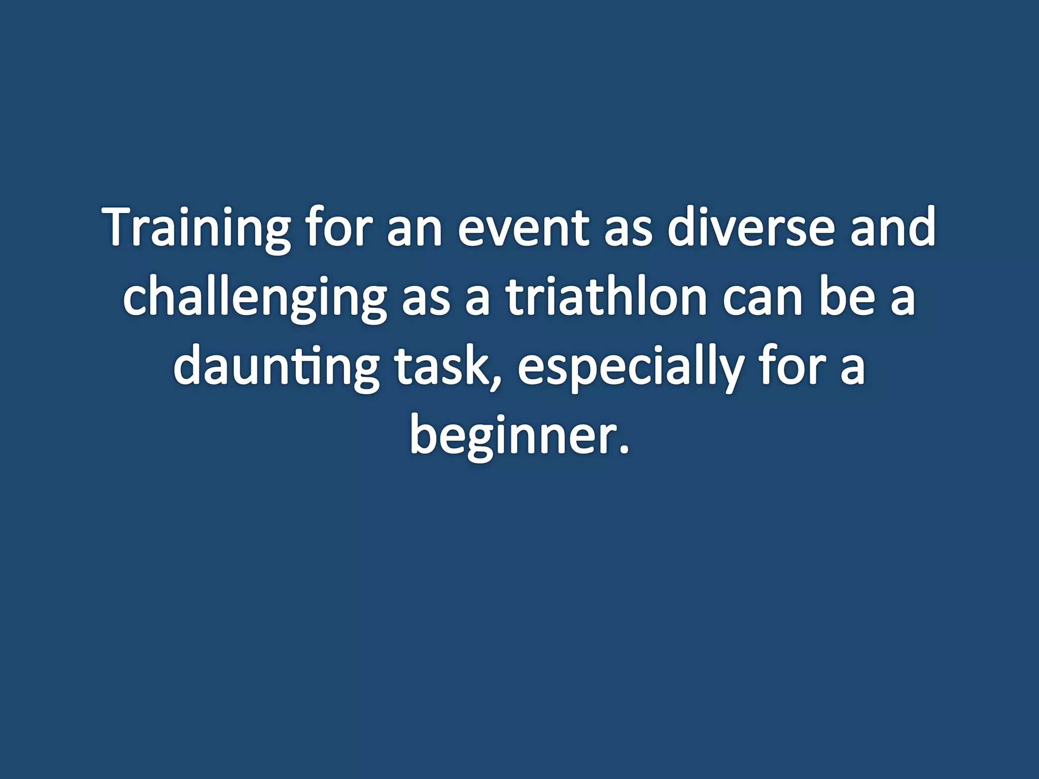 Triathlon Training Methods by Anthony S Casey | PDF