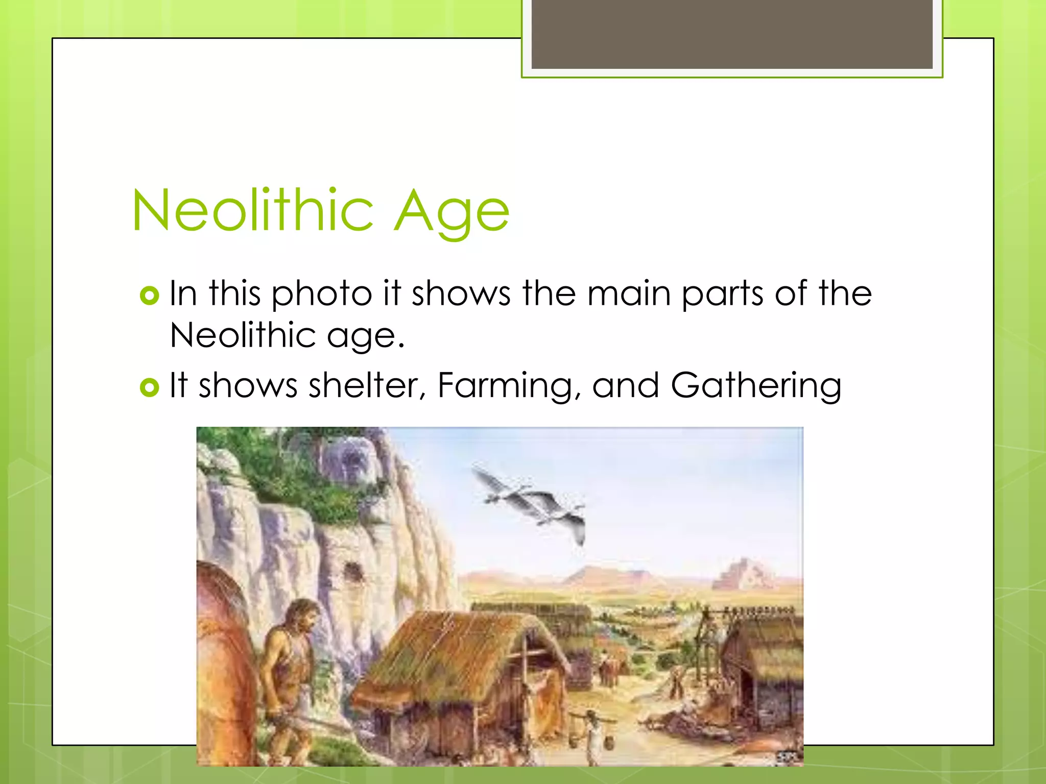 Anthony’s pre history project | PPTX