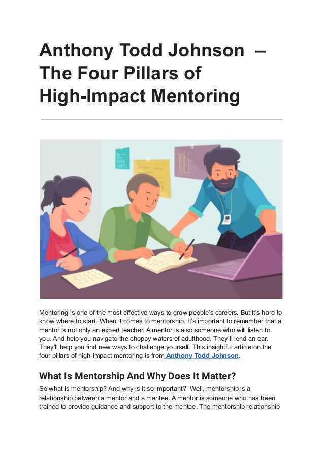 The Four Pillars of High-Impact Mentoring | PDF