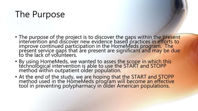 PolyPharmacy Prevention in Older Populations | PPT