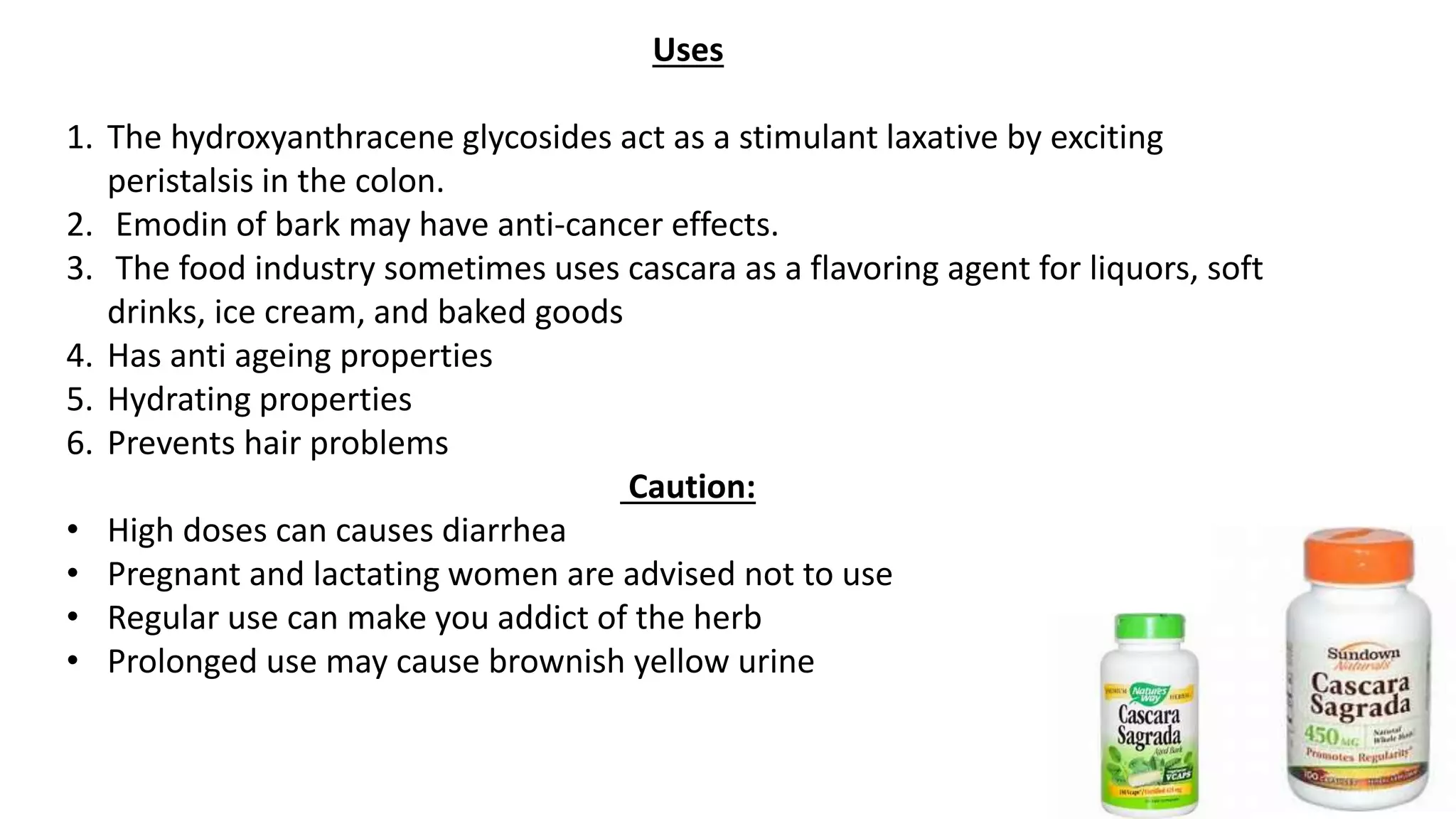 Anthraquinone Glycosides | PPTX