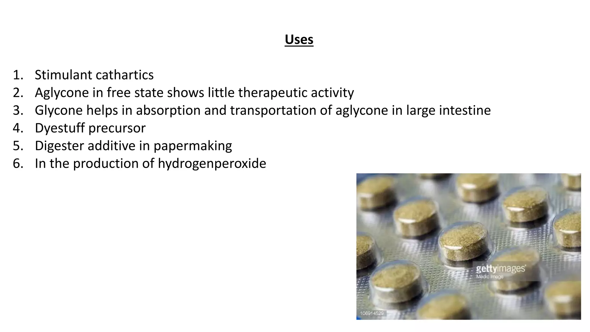 Anthraquinone Glycosides | PPTX