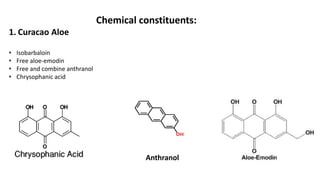 Anthraquinone Glycosides | PPTX