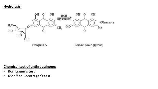 Anthraquinone Glycosides | PPT
