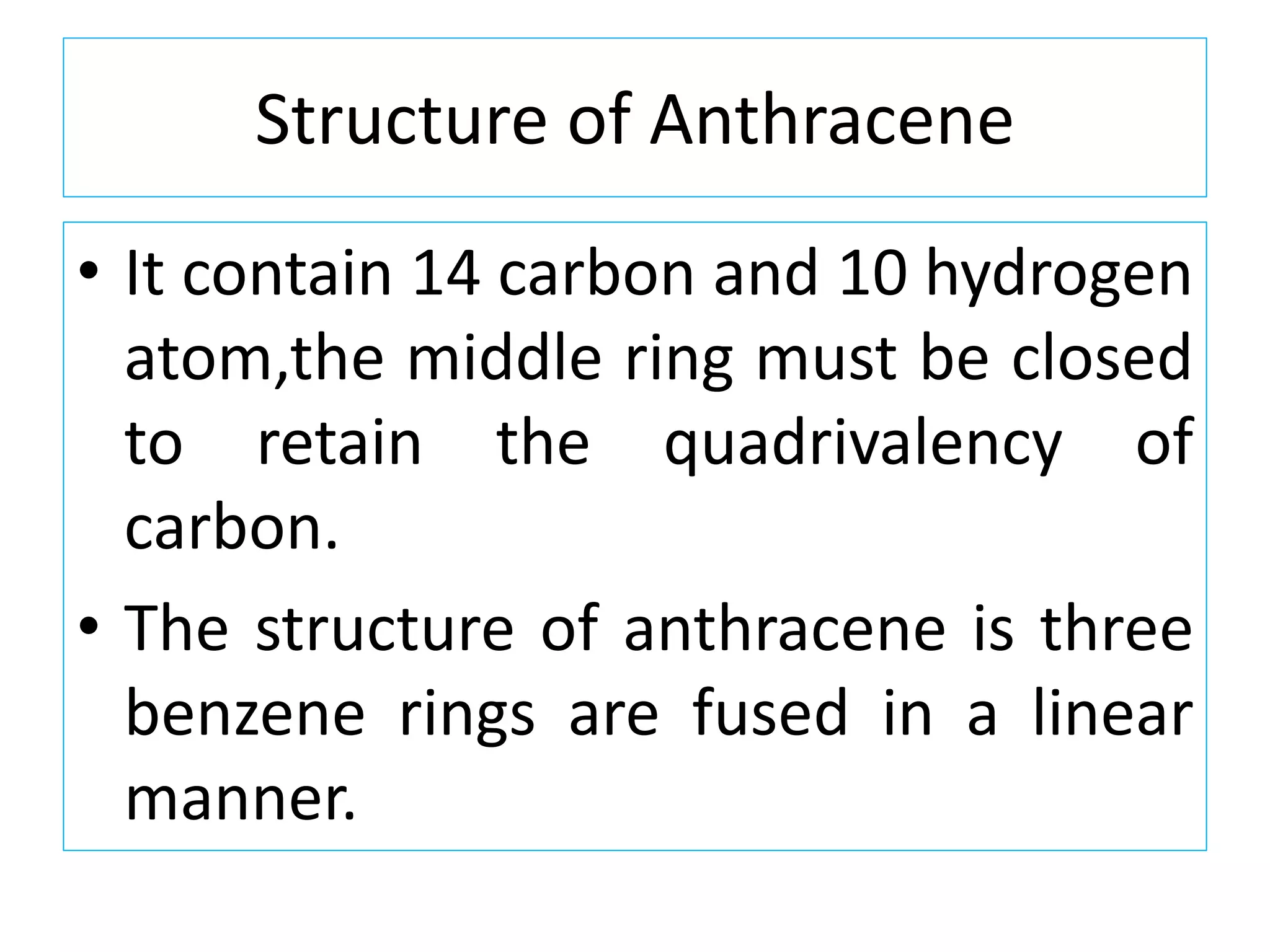 Anthracene | PPTX