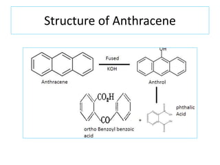 Anthracene | PPTX | Chemistry | Science