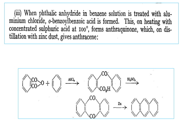 Anthracene | PPTX | Chemistry | Science