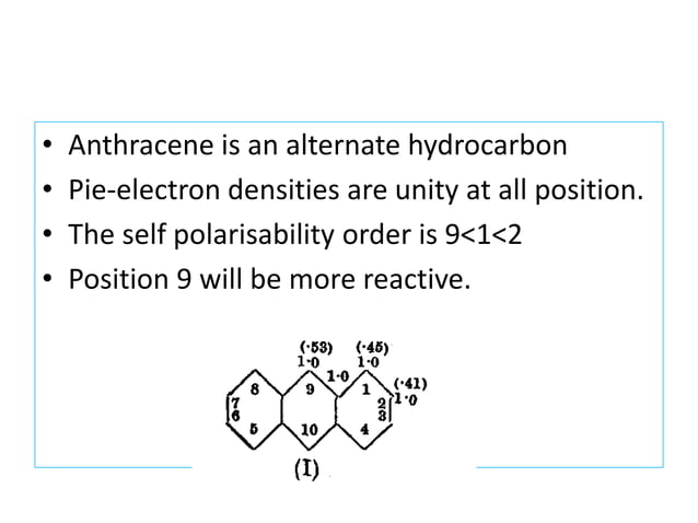 Anthracene | PPTX | Chemistry | Science