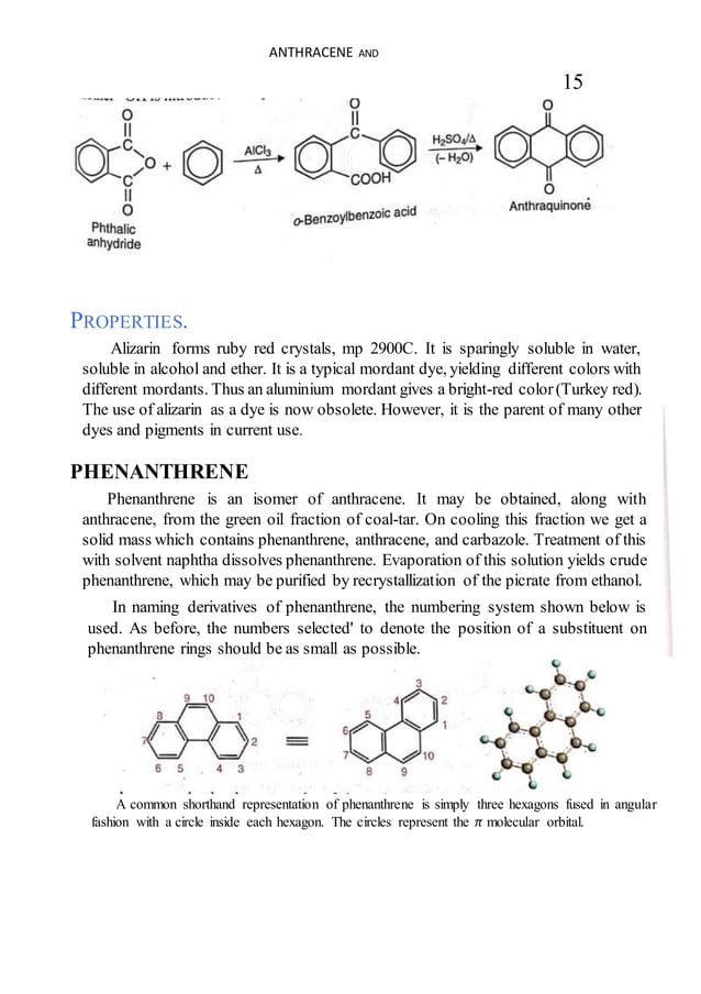 Anthracene & Phenanthrene | DOCX