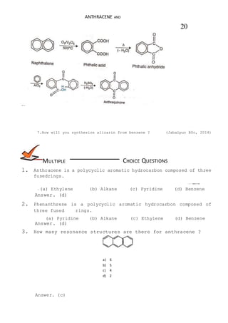 Anthracene & Phenanthrene | DOCX