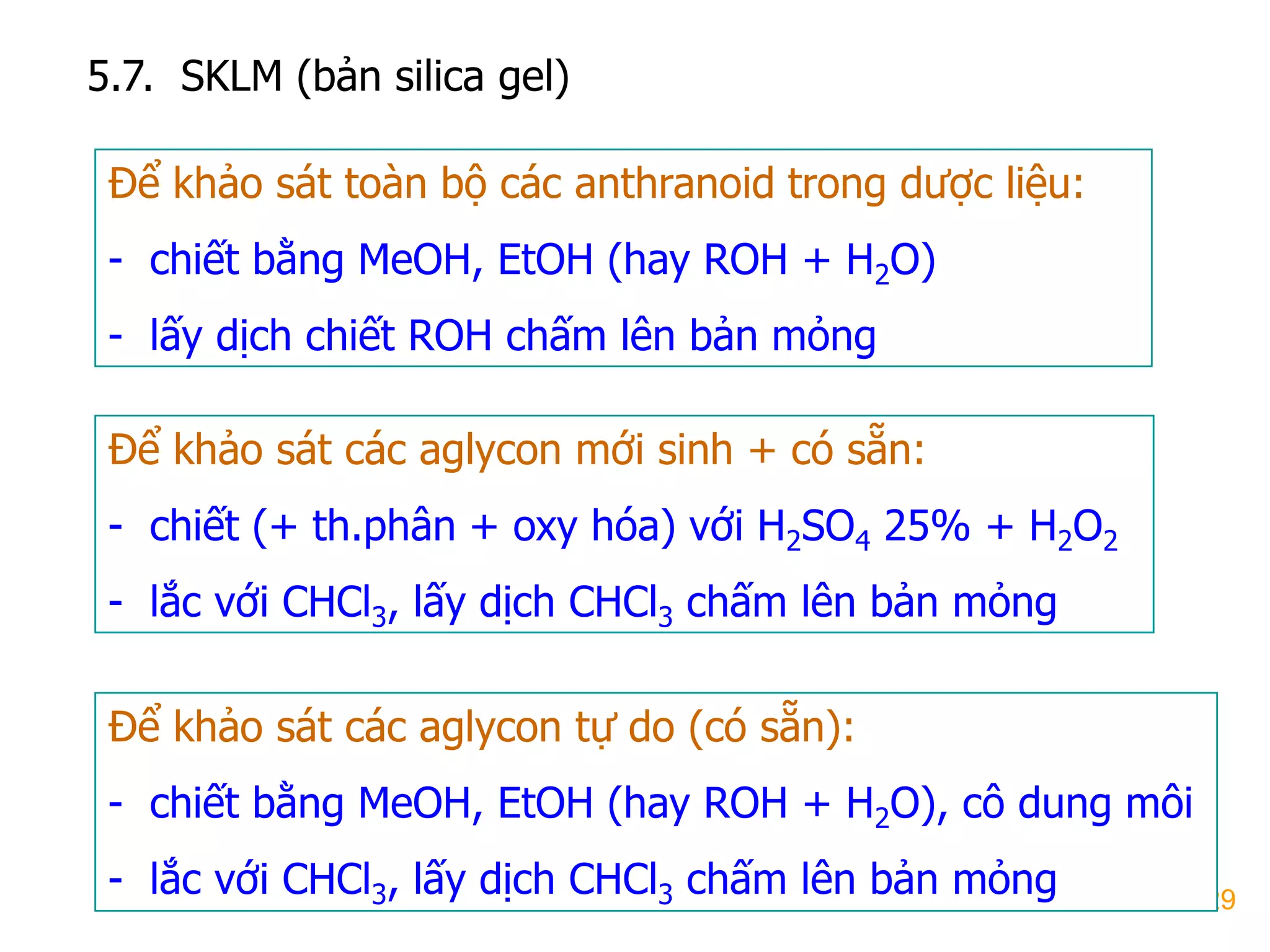 Anthranoid va duoc lieu chua anthranoid | PDF