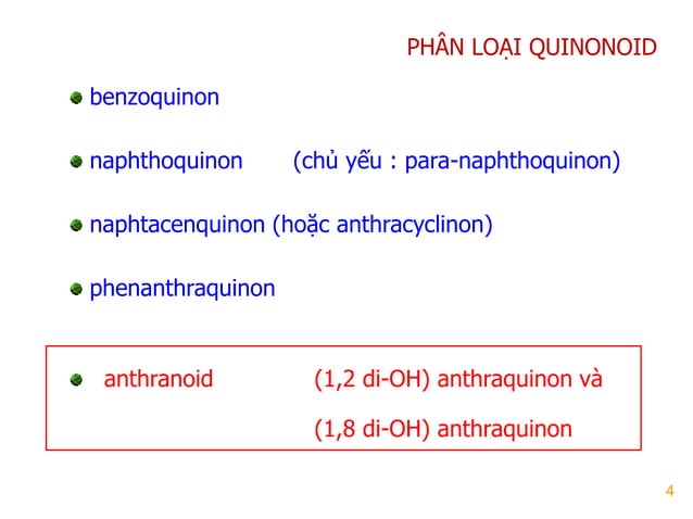Anthranoid va duoc lieu chua anthranoid | PDF