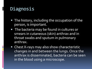 Anthrax-awarness--Occupational disease | PPTX