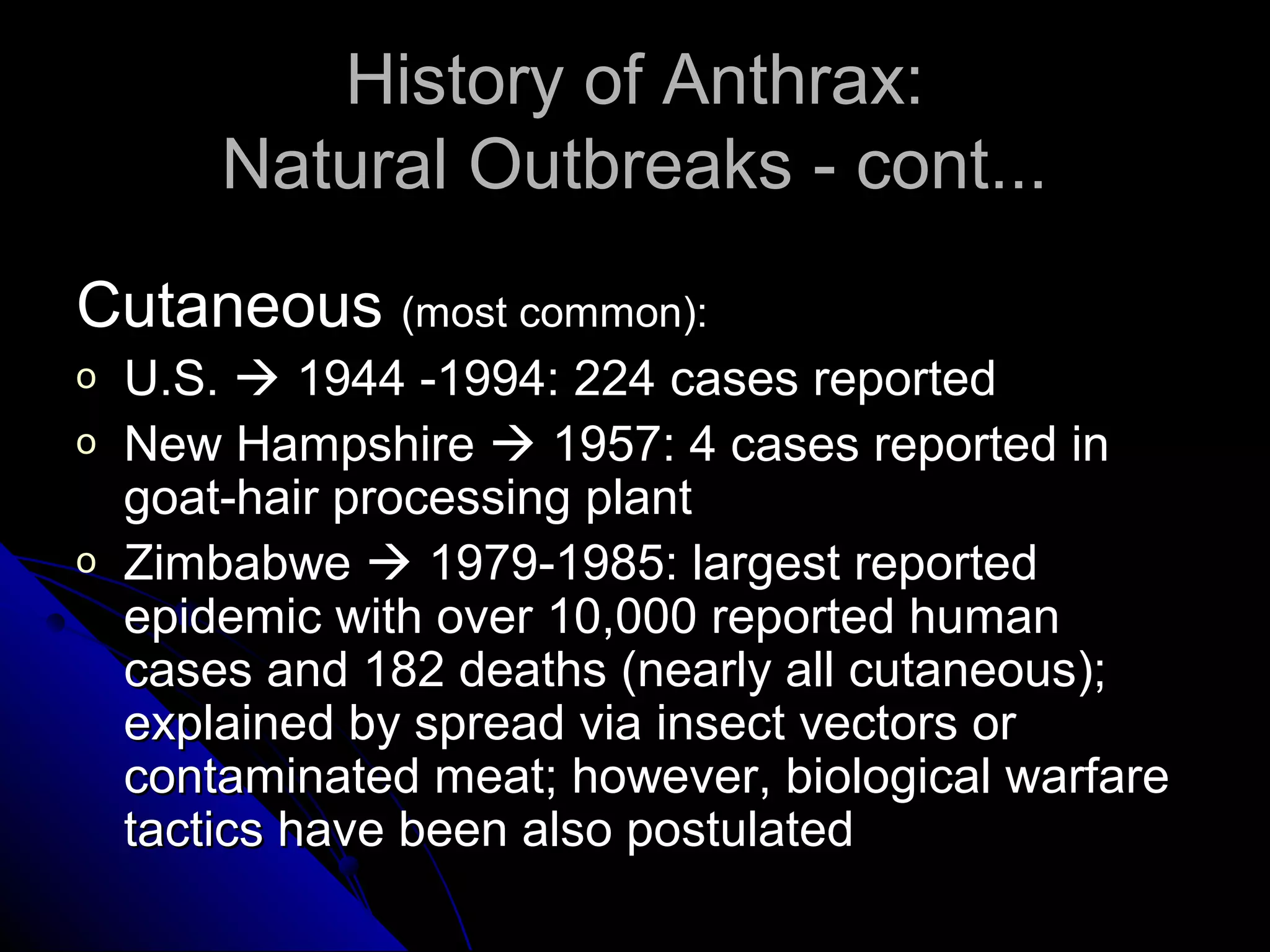 Anthrax | PPT