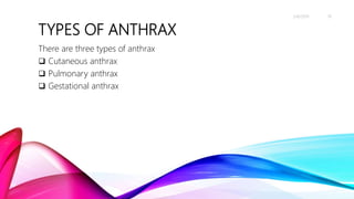 Anthrax | PPTX