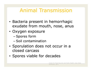 Anthrax ppt deepa | PPT