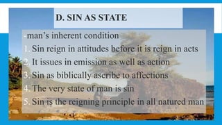 Anthropology ( THE FALLEN STATE OF MAN ( HIS CHARATER) | PPTX