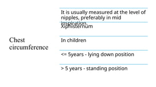 Anthropometric measurements in children (to assess nutrition).pptx