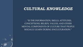 Anthropology - On Culture and Cultural Knowledge.pdf