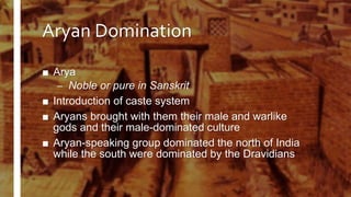 Anthro31 the aryans | PPTX