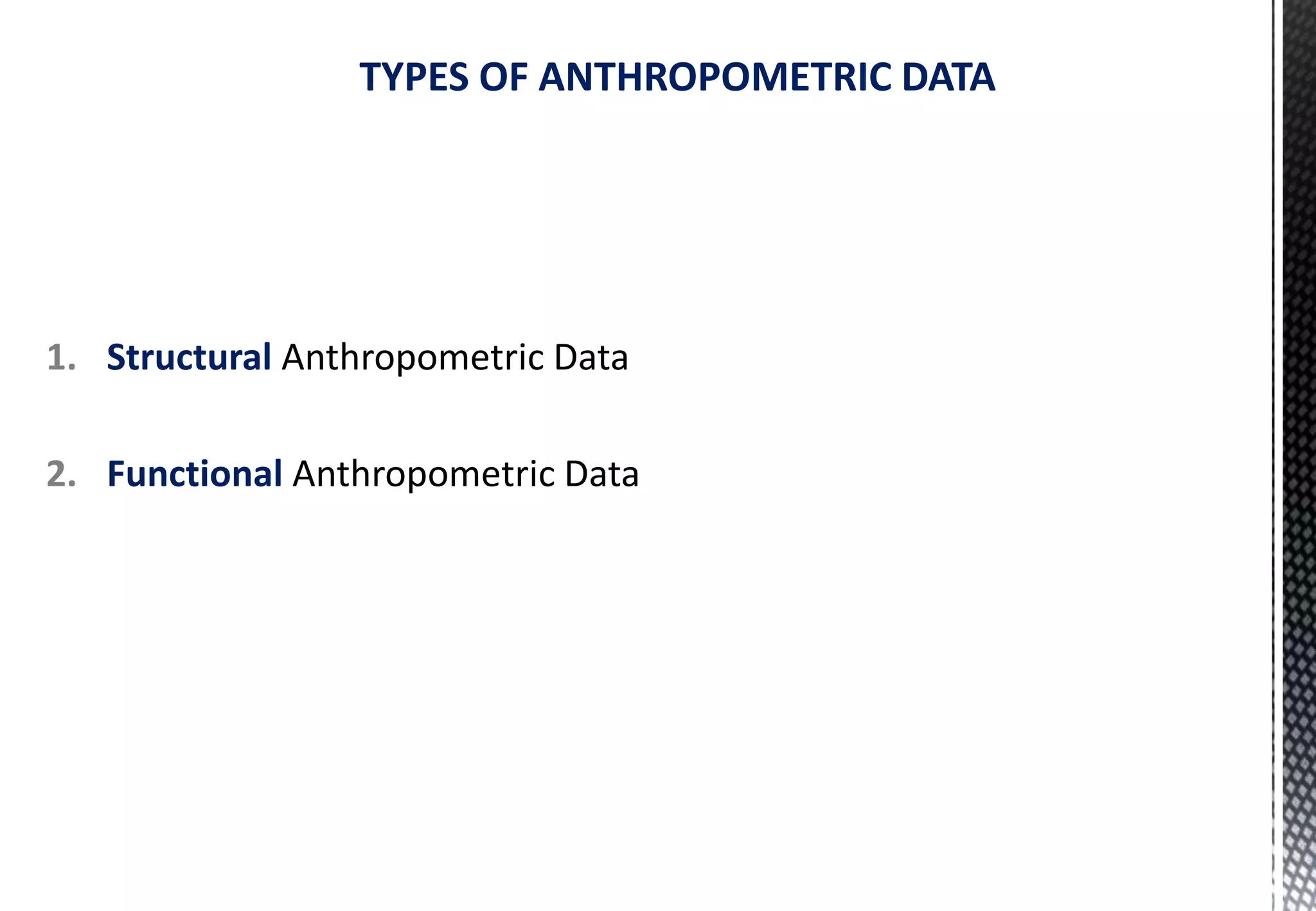 ANTHROPOMETRY (DOCTOR'S CLINIC) | PPTX