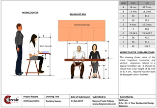 Milli Jain: Anthropometrics (Basic Drawings) | PDF