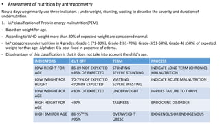 Anthropometry in children refers to the measurement of various physical ...