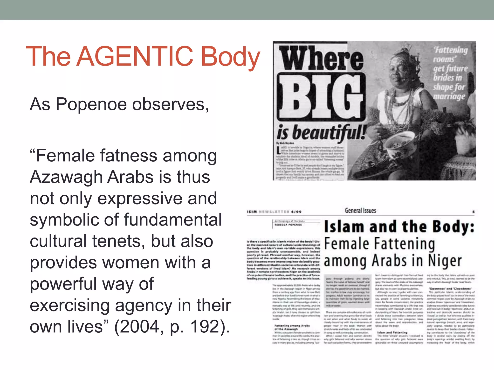 Anthropology of the Body | PPTX