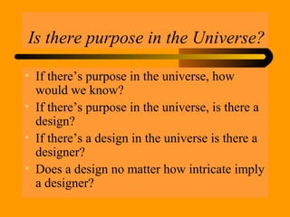 Power Point: The Anthropic Principle | PPT