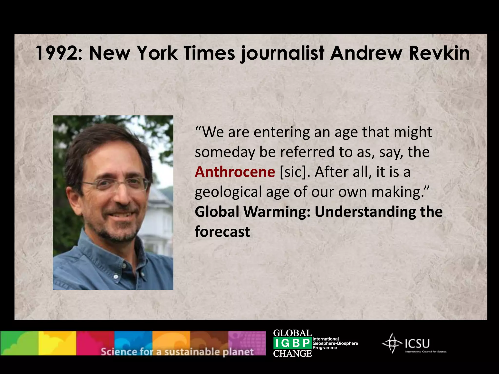Anthropocene and culture dec 2013 web | PPTX
