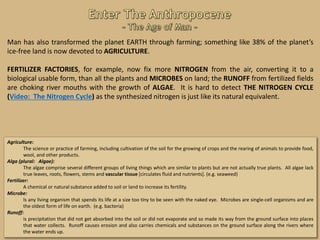 Anthropocene: 'The Age of Man' | PPSX