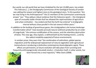Urban Ecological Security and the ‘Anthropocene’ | PDF