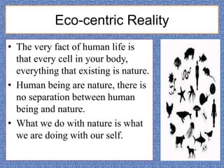 Anthropocentricism vs ecocentricism | PPTX