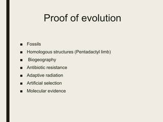 Anthropogenesis | PPTX