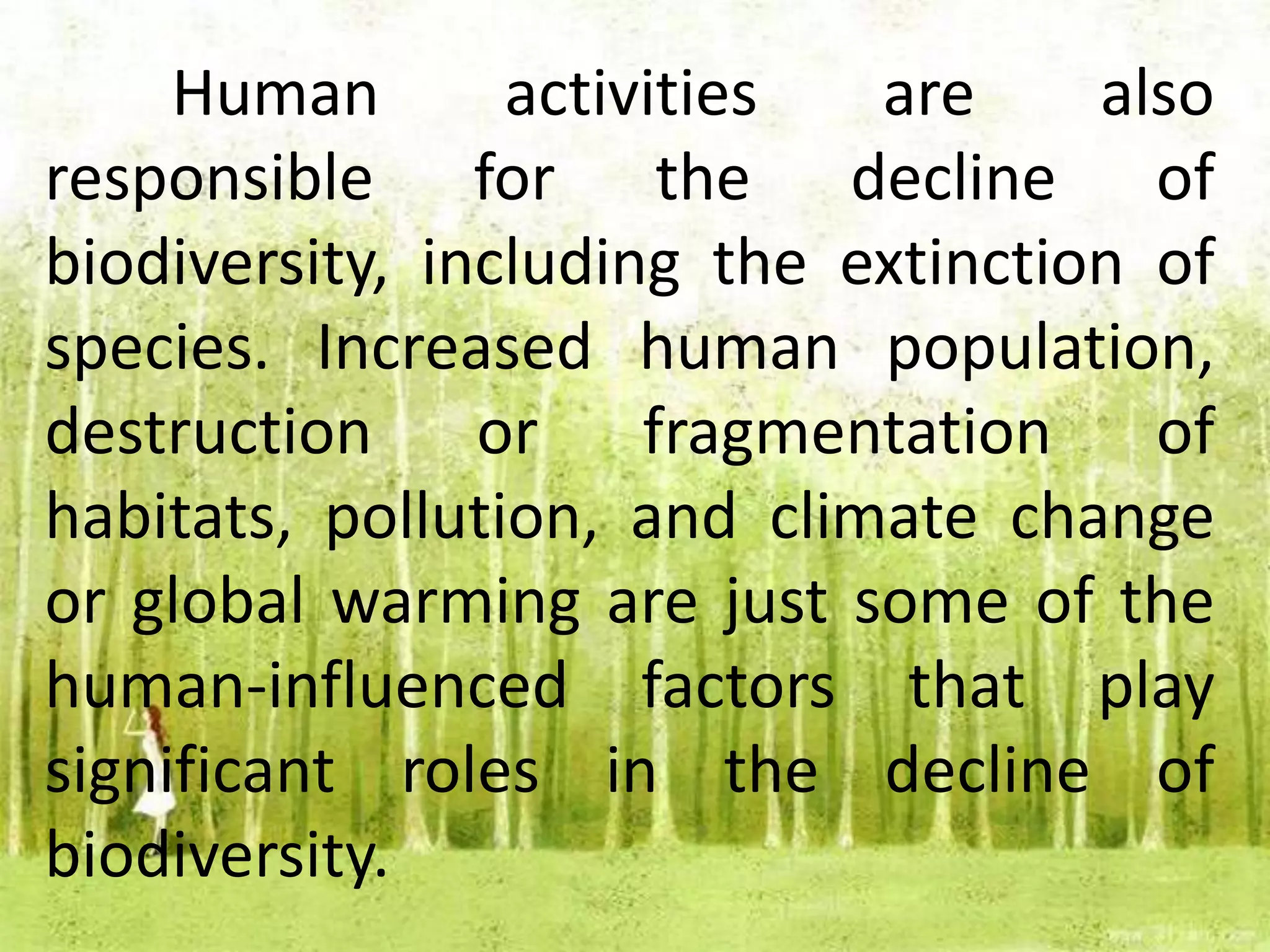 Anthropogenic Extinction | PPTX