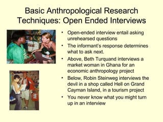 Anthropological Research | PPT