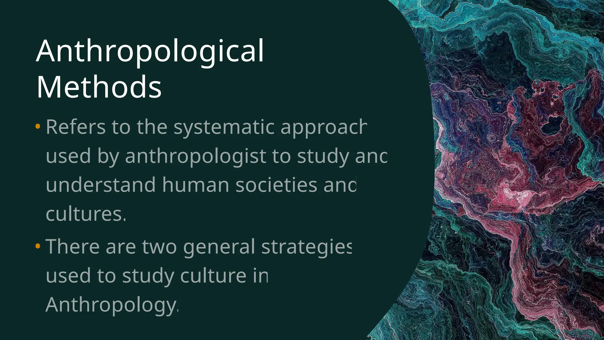 ANTHROPOLOGICAL METHOD_GROUP 5 POWER POINT PRESENTATION_SOCIO-CULTURAL ...
