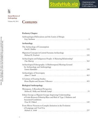 Anthropological Relocations And The Limits Of Design | PDF