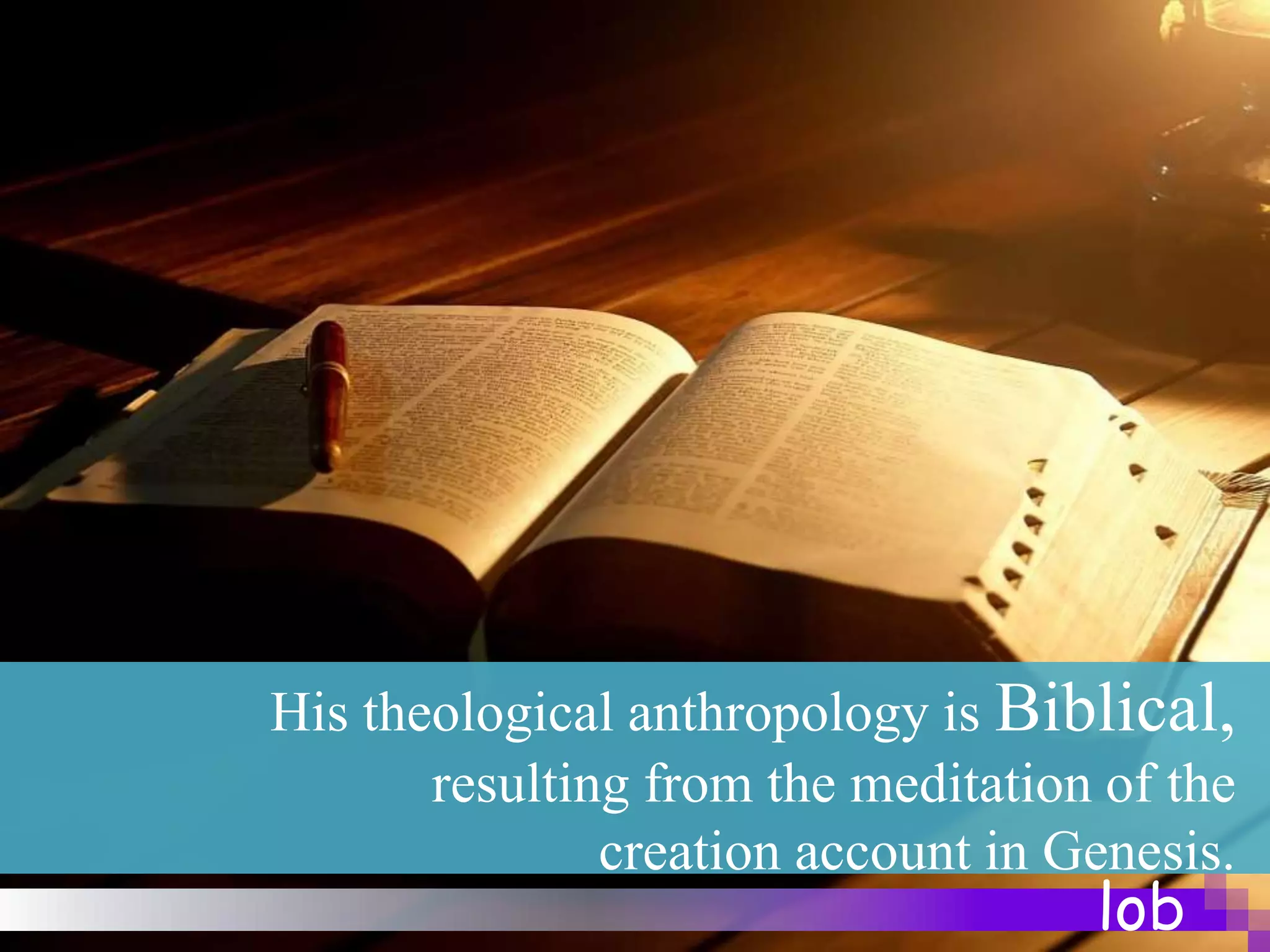 Anthropological vision of jpii | PPT
