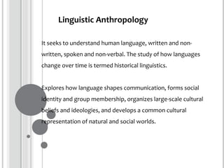 Anthropology | PPTX