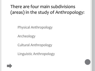 Anthropology | PPTX