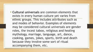 Anthropology | PPT