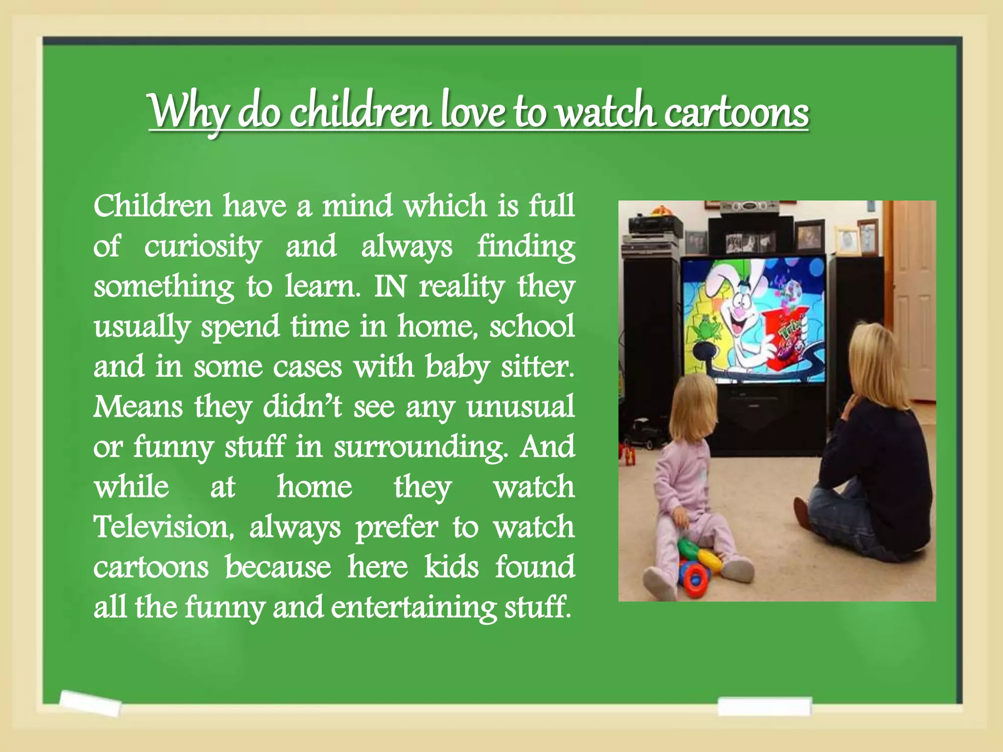 impact of cartoons on children mind | PPTX