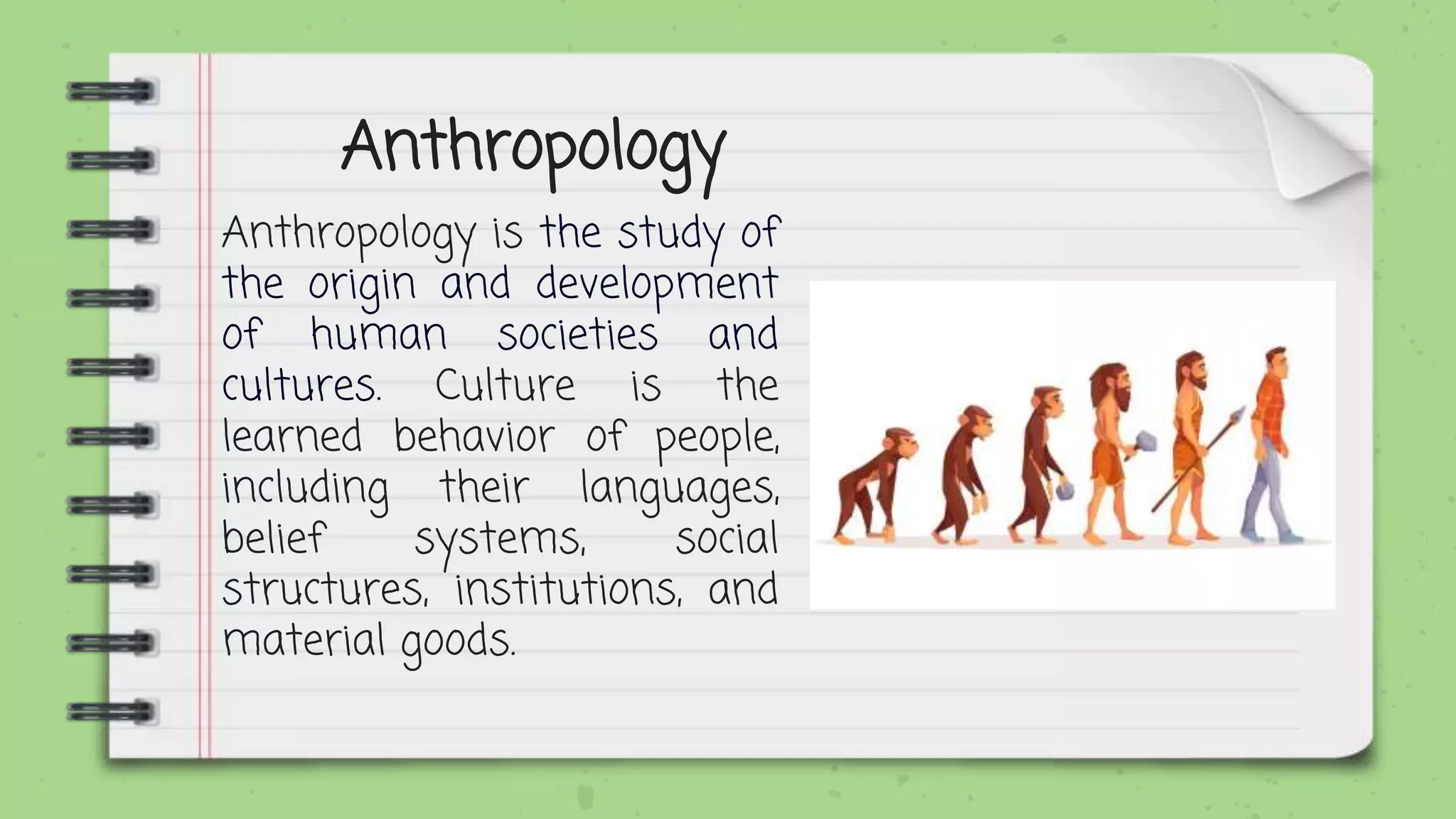 Anthropology | PPT