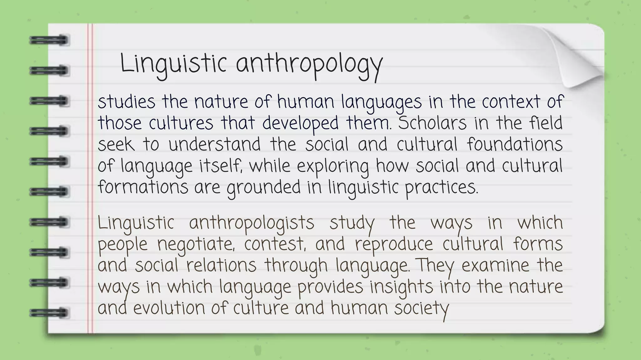 Anthropology | PPTX