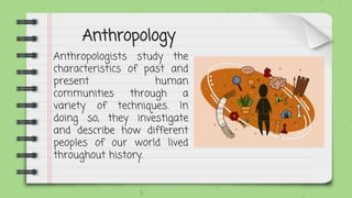 Anthropology | PPT