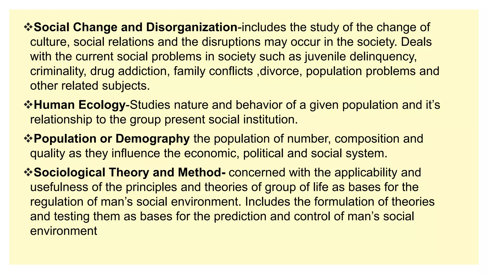 Anthropology, Sociology and Political Science | PPTX | Science