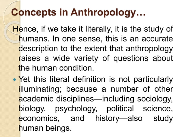 Anthropology1.pptx its about human anthropology and behaviors | PPT
