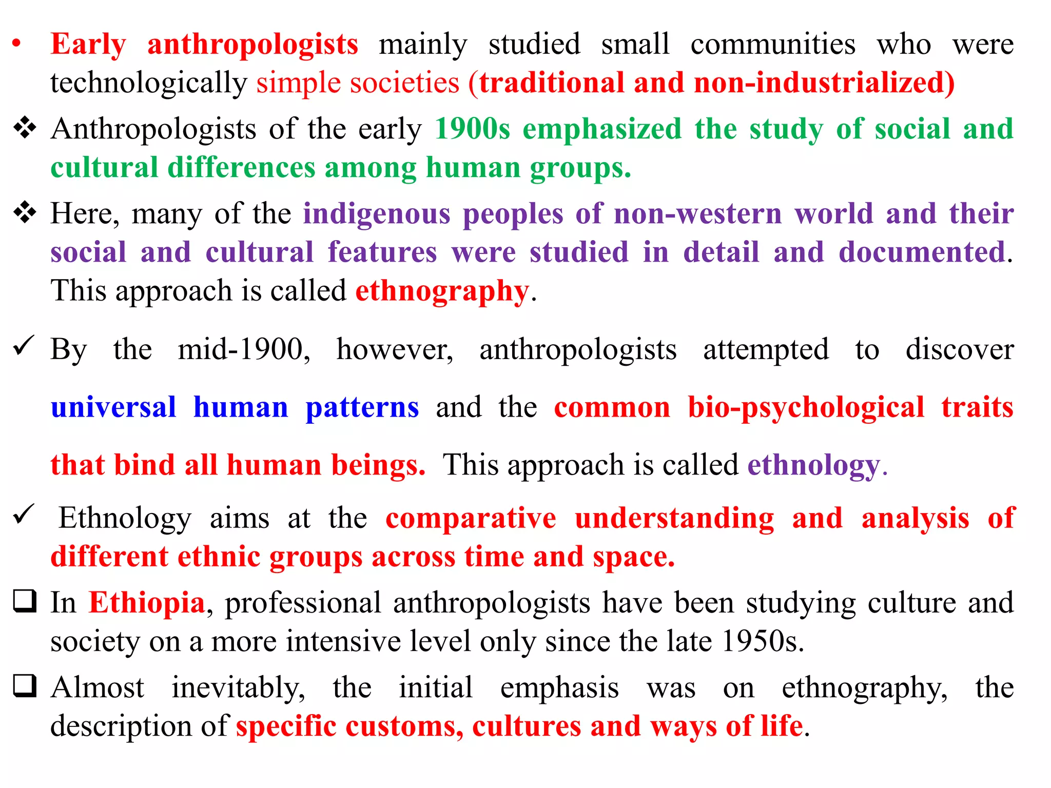 Anthropology Ch - 1 - 7 @freshman_course.pptx | Science